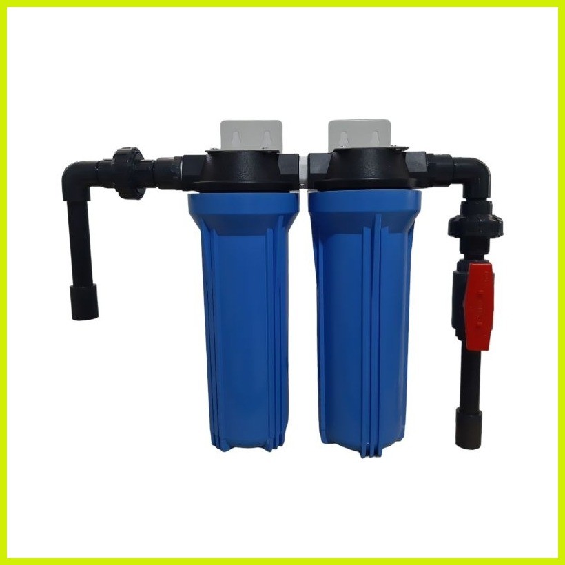 2 Stages 10" Water Filtration System Set with FREE Filters Ready to ...