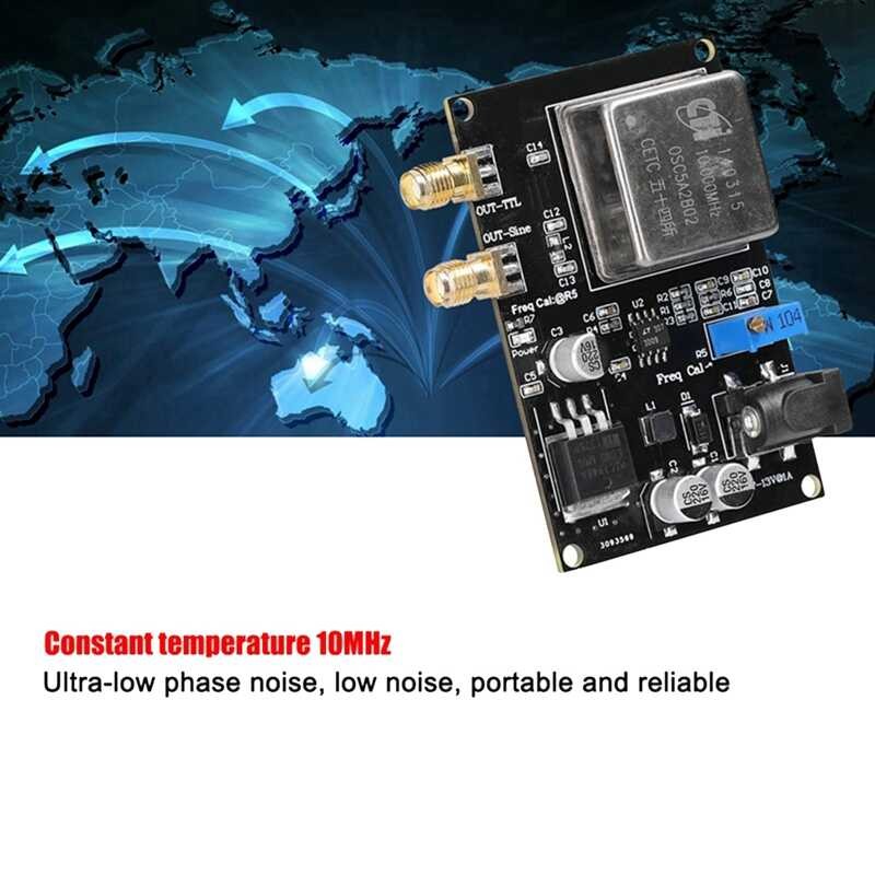 OCXO 10Mhz Reference Module Low Phase Noise For Sound Decoder Frequency ...
