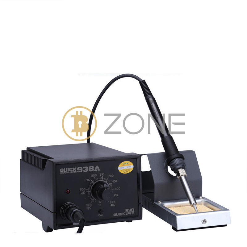 Original Quick 936A 60W Lead Free Temperature Control Soldering Iron Station PCB Motherboard ...