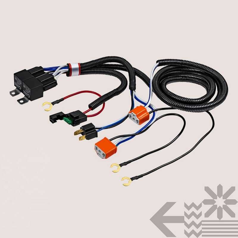 H6054 True Mods LED headlight harness [negative switch conversion ...