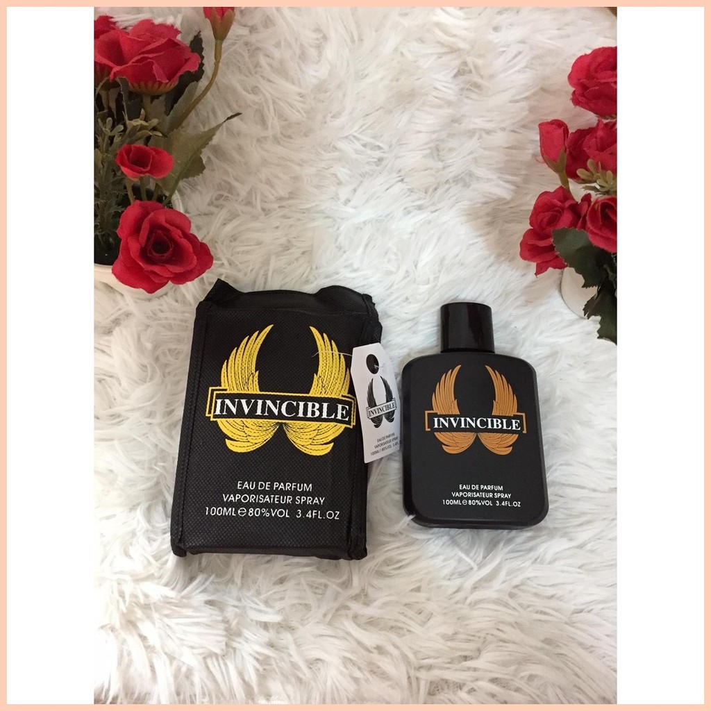 100 ML/ INVINCIBLE (WITH POUCH) FRAGRANCE PERFUME SPRAY FOR MEN - UniTop