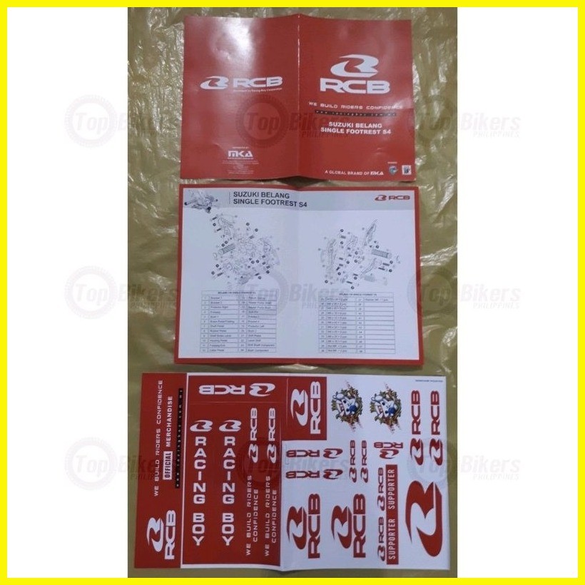 RCB Single Shifter S4 RAIDER 150 / R150 Carb and Fi (SILVER & BLACK ...