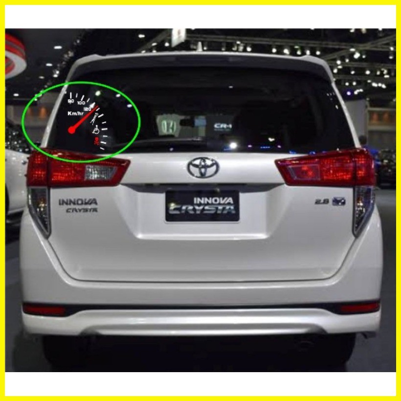 Toyota Innova Car Sticker Design for Rear Windshield - UniTop