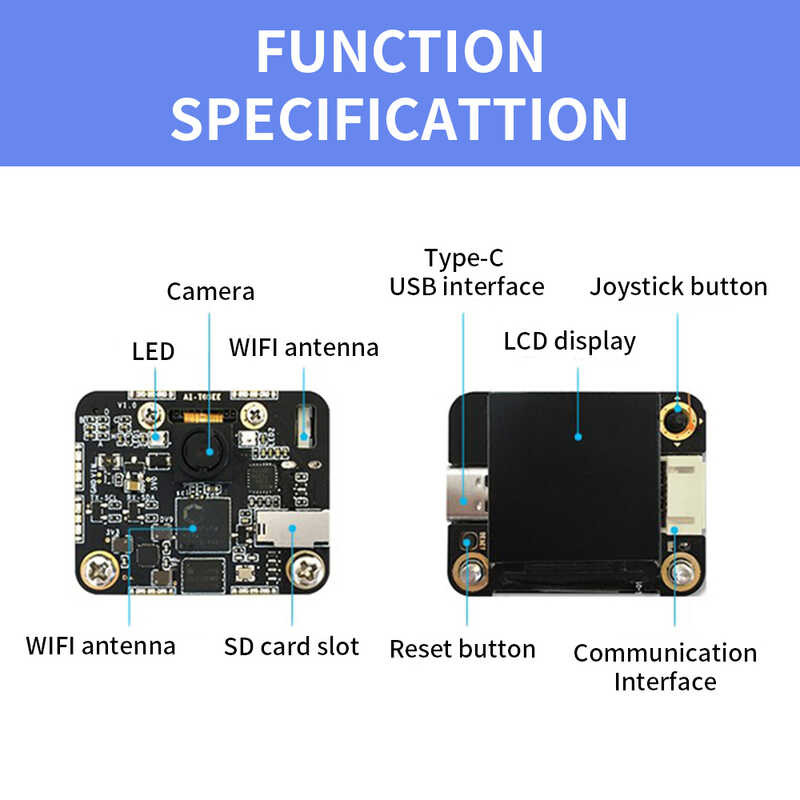Sentry1&2 Keyestudio Vision Sensor for Arduino /Micro;Bit/Raspberry Pi Wide Aperture Camera port ...