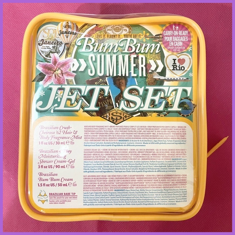 NEW STOCK Sol de Janeiro bum bum international jet set bum bum cream ...