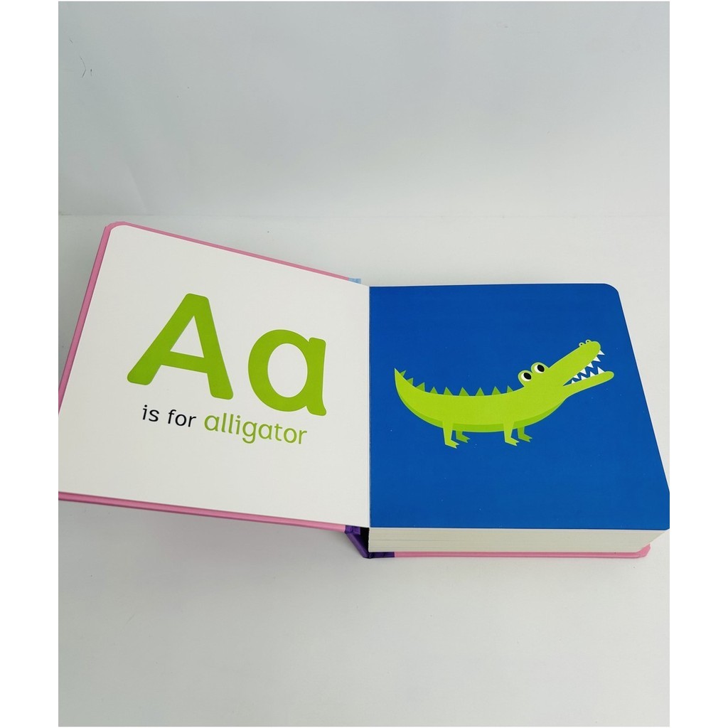 Little Genius Alphabet Early Learning Chunky Board Book For Kids To ...