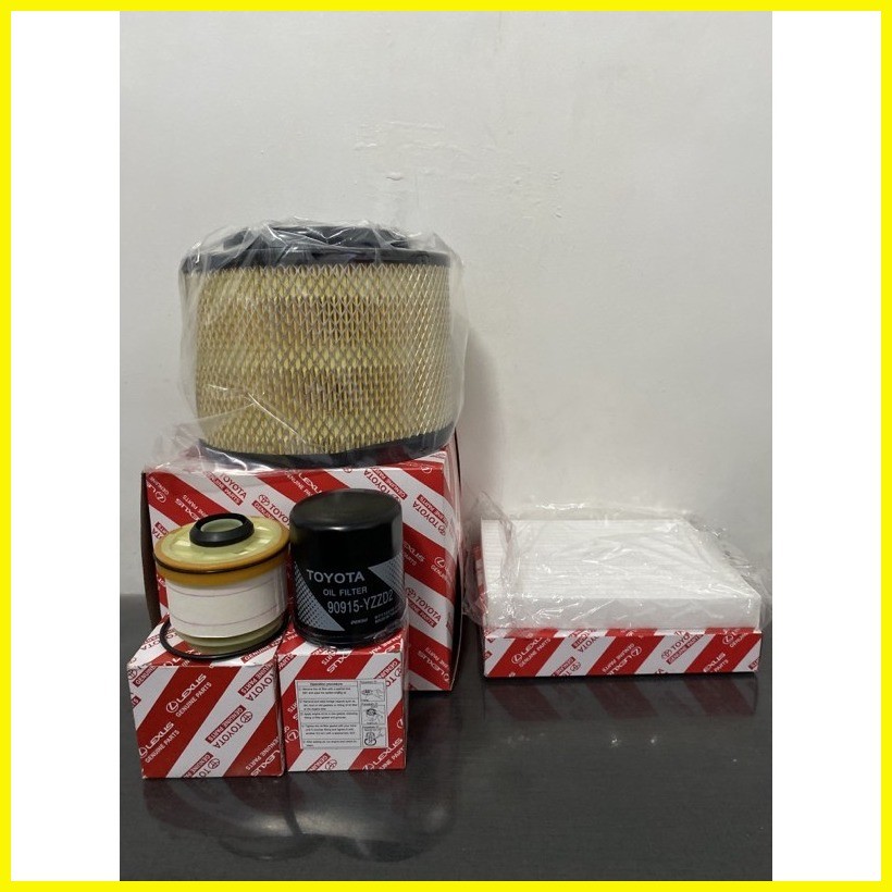 Toyota Filter Set Fortuner,Hilux, innova (2005-2015) - UniTop