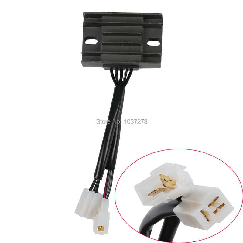 ong 2 plugs Motorcycle 12V Voltage Regulator Rectifier Para sa Suzuki ...