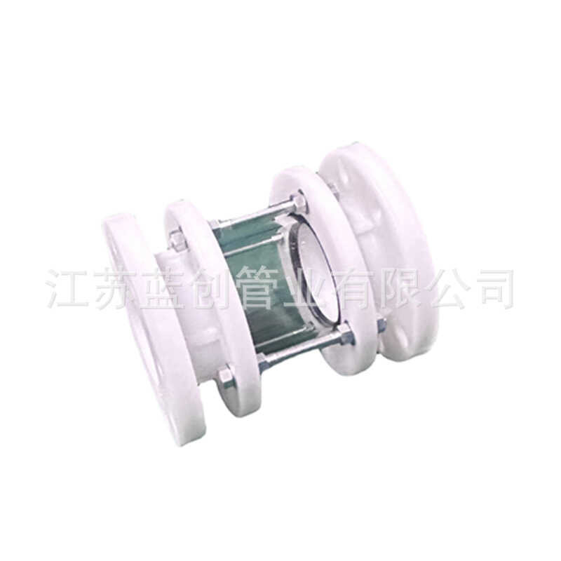 Polypropylene PP Sight Glass, All Plastic PP Flange Glass Sight Glass ...