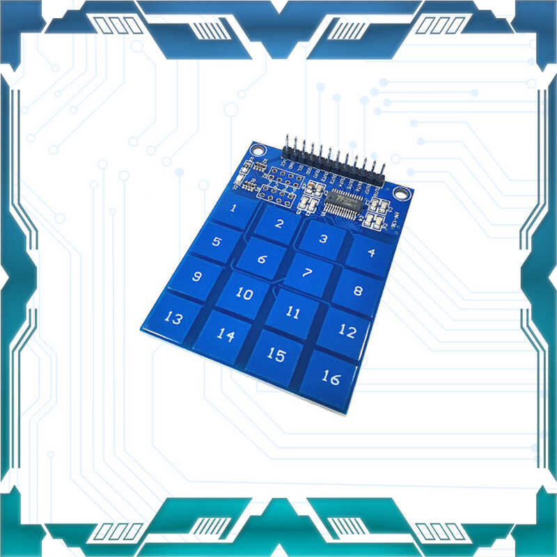 TTP229 16 channel capacitive touch switch digital touch sensor module - CBDR Store