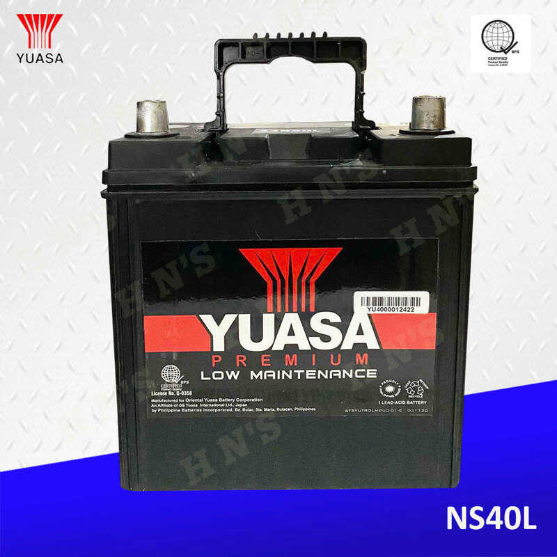 LY YUASA Premium Ns40l 44B20l Low Maintenance Automotive Battery - UniTop