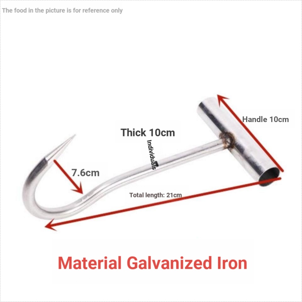 8.22K Galvanized Stainless Steel Pull Hook Slaughter Beef Sheep Pig ...