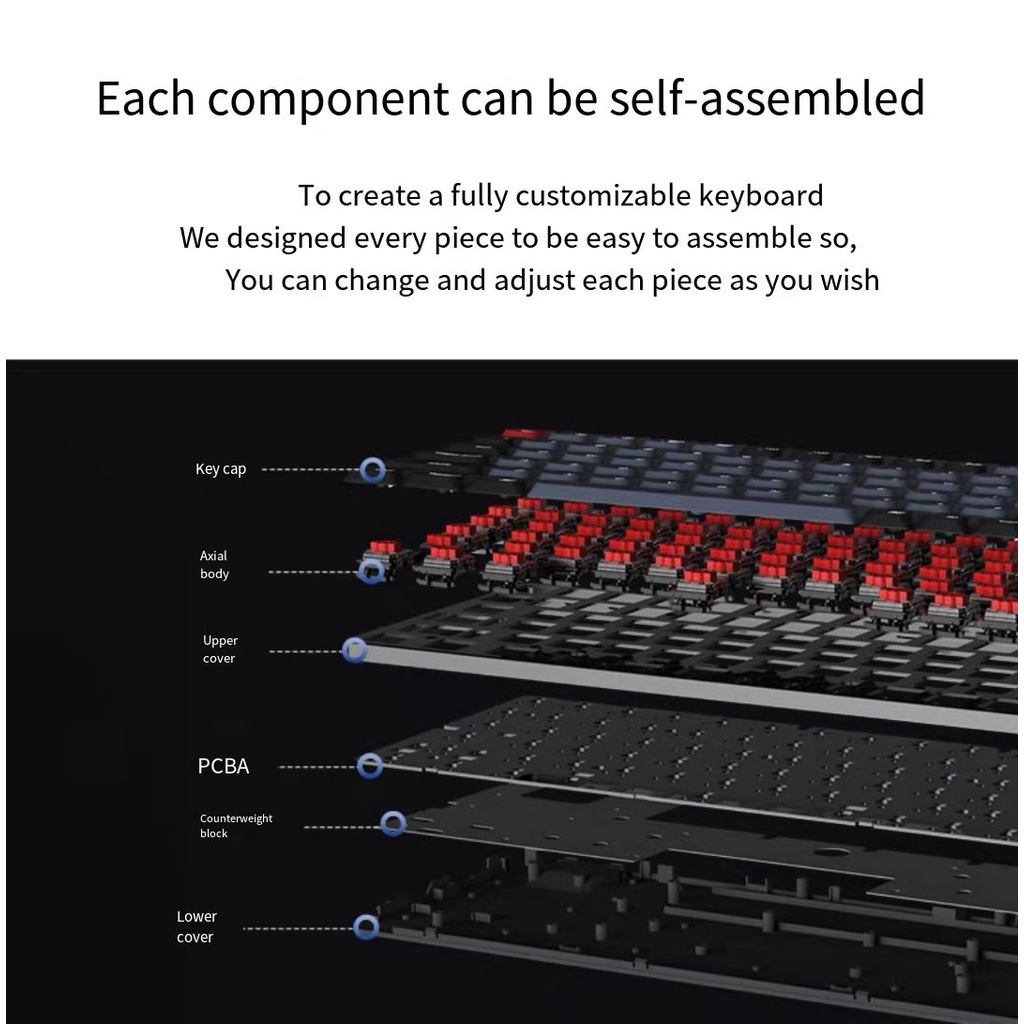(in stock)Keychron K3 Pro wireless customized 75% ultra-thin mechanical ...