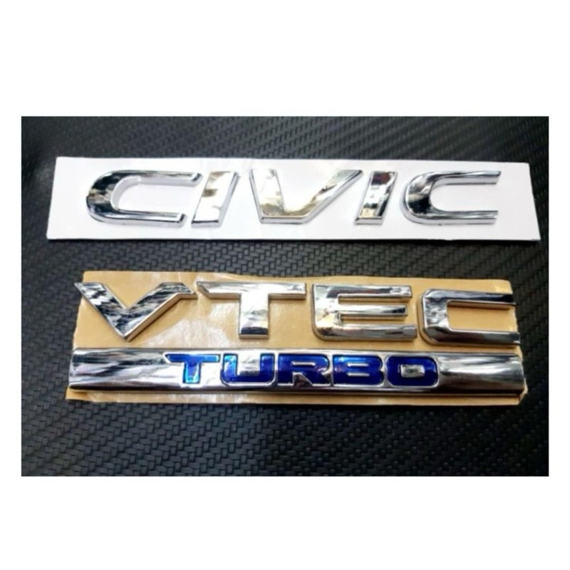 Honda Badge ABS CHROME 1.8 REAR TRUNK LETTERS BADGE EMBLEM FOR HONDA ...