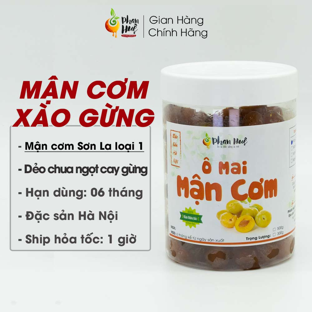 Apricot plum stir-fried rice with sweet and sour ginger Phan Hue box ...