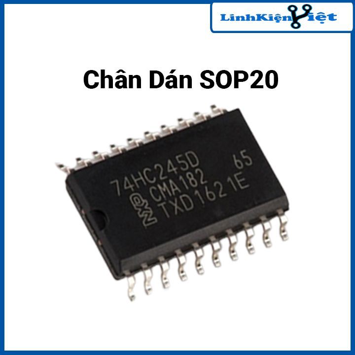 Ic 74HC245 OCTAL BUS TRANSCEIVER TRI-STATE 5.2MM - UniTop