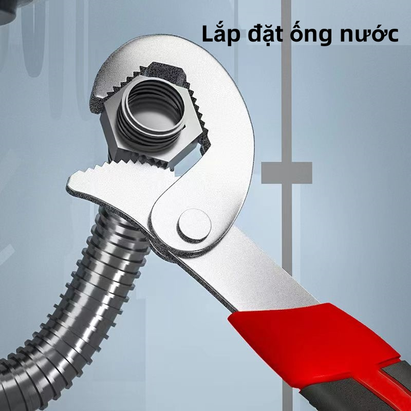 Multi-purpose wrench set, can turn many types of screws, bolts, and ...