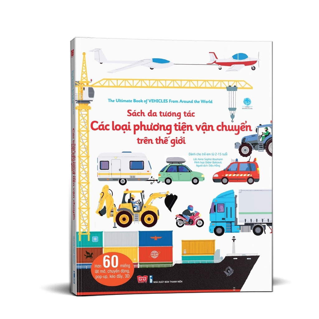 Multi-interactive book - Types of transportation in the world - PFL Store