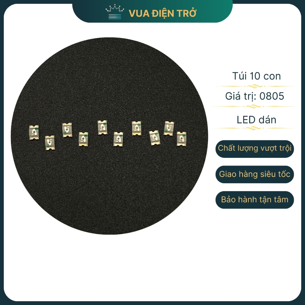 Led Stickers 0805 Orange King Resistor - UniTop