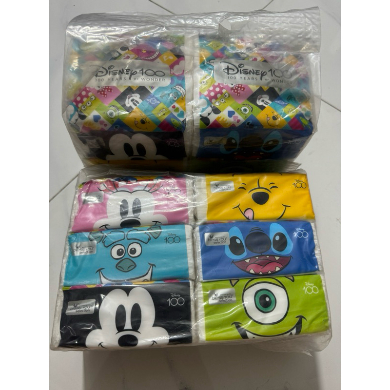 Disney tissue paper 100 Bless you (lock of 6 packs) - Honest Bee