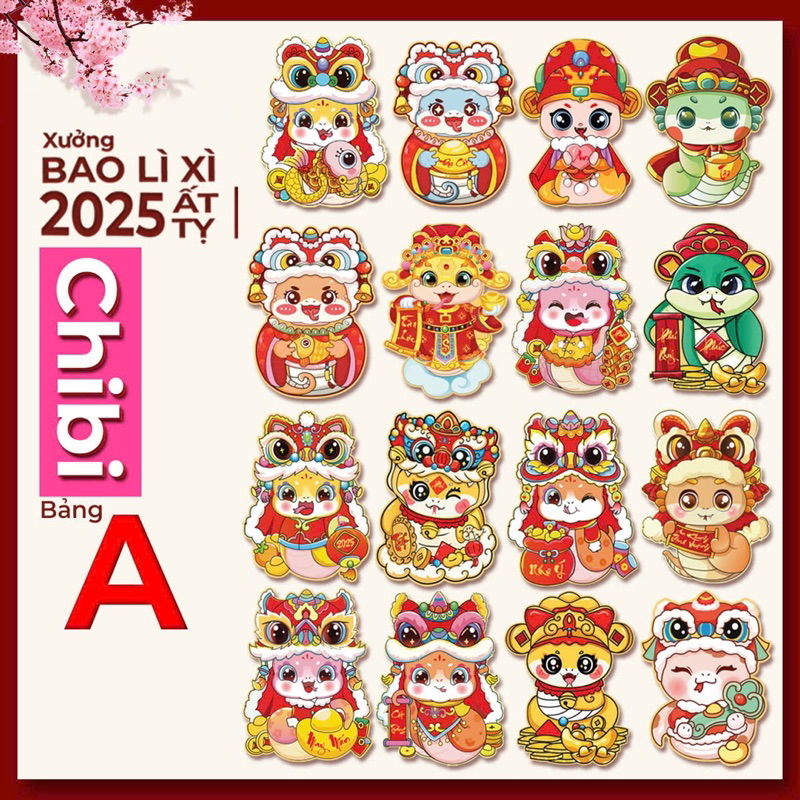 50 luminous chibi red envelopes 50 models in 2025 - Manila Blog